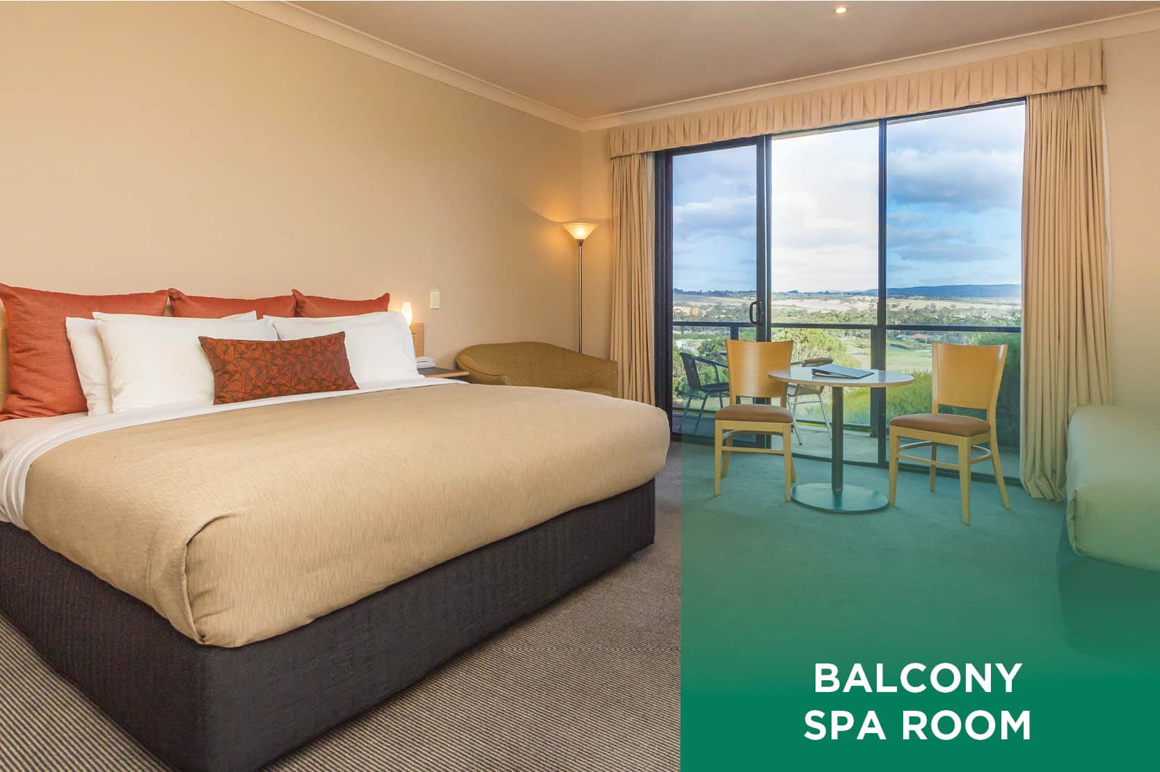 Balcony Spa Room | McCracken Country Club | Victor Harbor